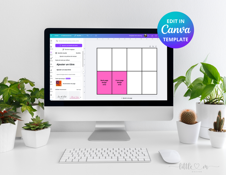 Template – Little m design